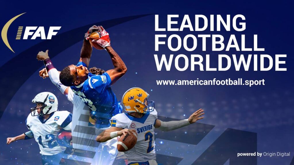 PRESIDENT OF THE INTERNATIONAL FEDERATION OF AMERICAN FOOTBALL SPEAKS ...